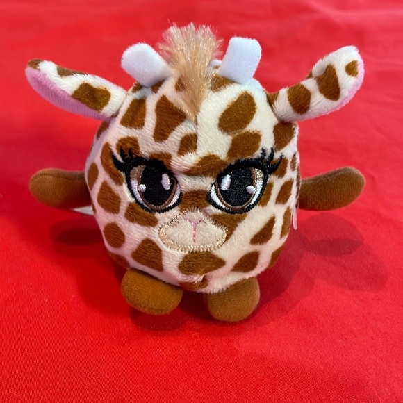 GANZ | Toys | Ganz Silly Scoops Series Maple Nut Giraffe Plush | Poshmark